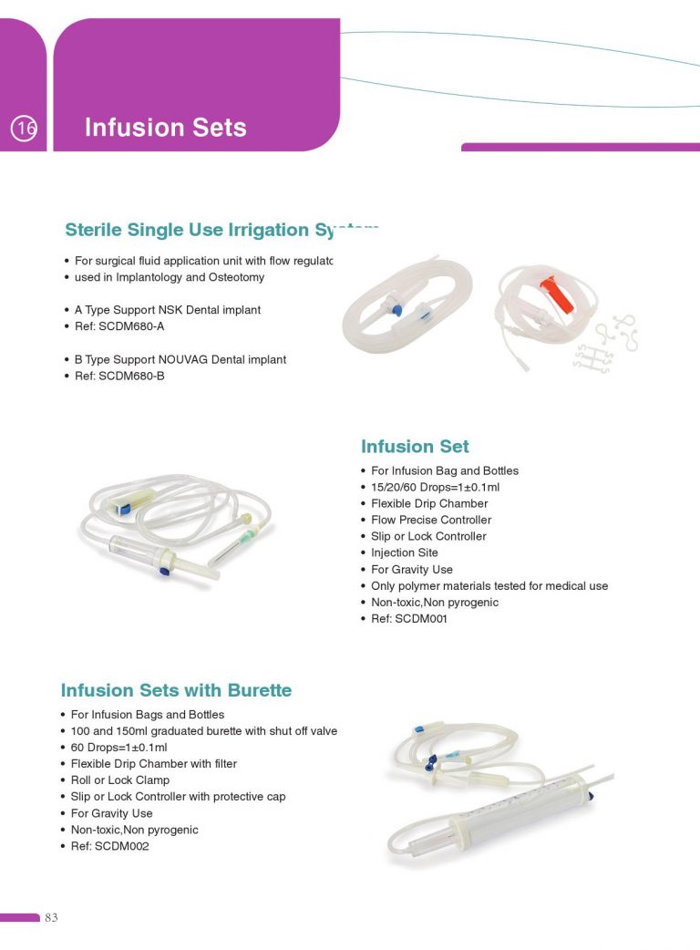 Infusion Sets | CDM Center